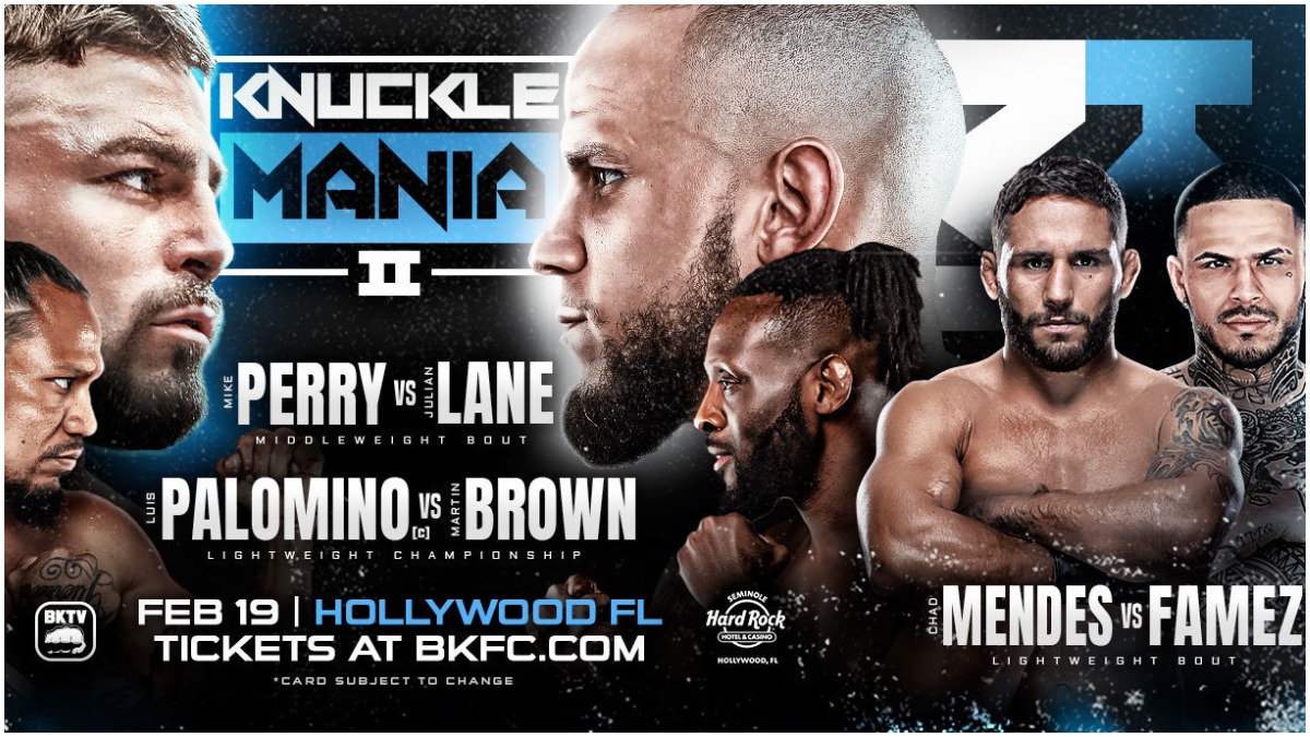 BKFC Knucklemania 2 Results & Highlights: Perry & Mendes Both Win