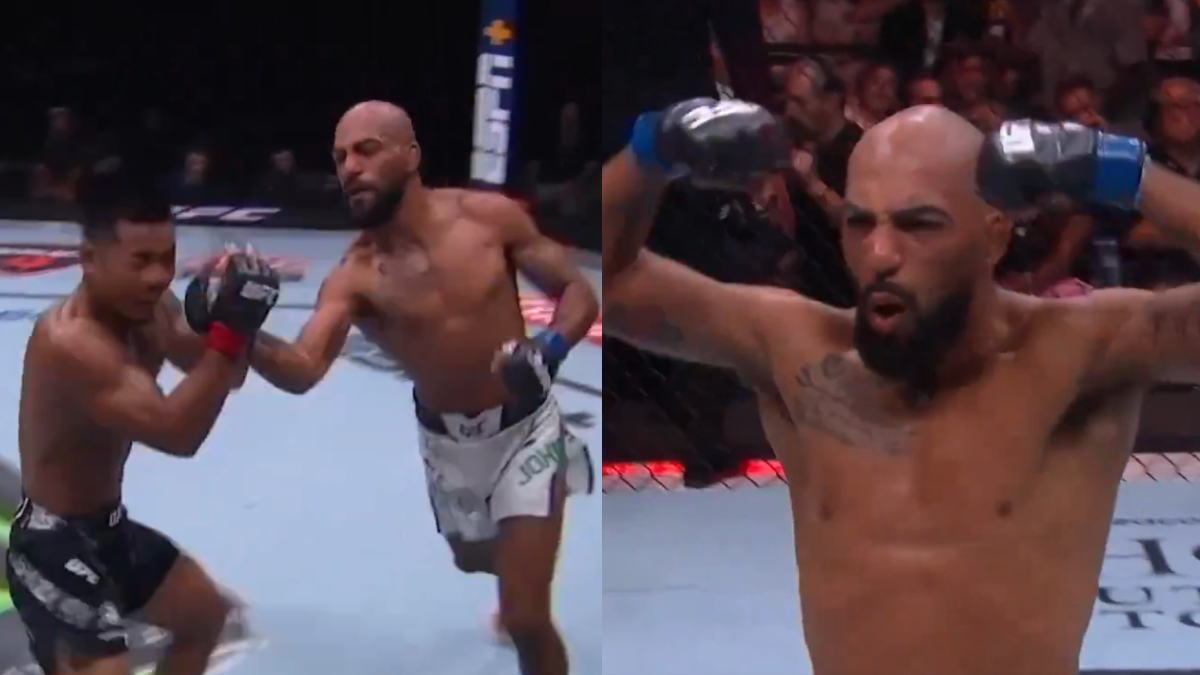 VIDEO: Charles Johnson Lands Brutal Uppercut KO To Stall Joshua Van's ...