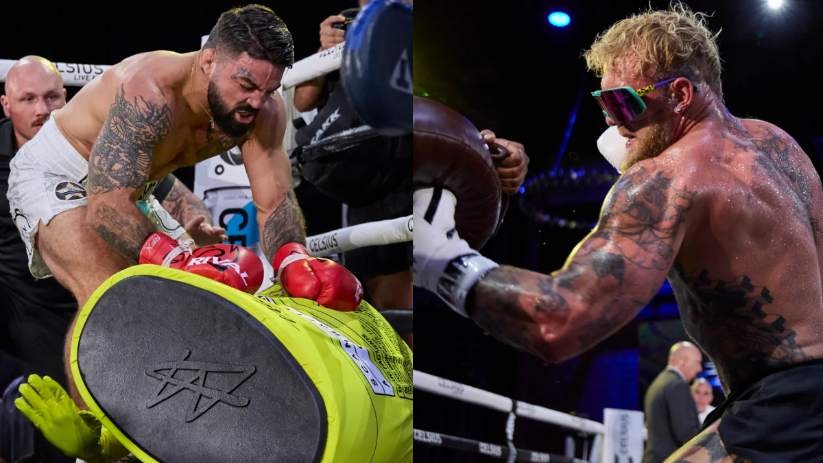 VIDEO: Jake Paul & Mike Perry Complete Open Workouts Ahead Of Boxing Match
