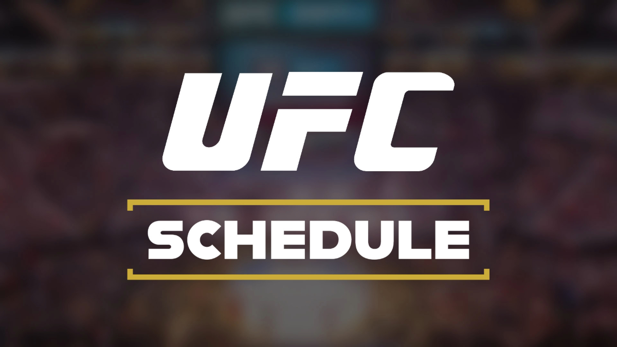 UFC Schedule: Updated List Of Upcoming Events & Fight Cards