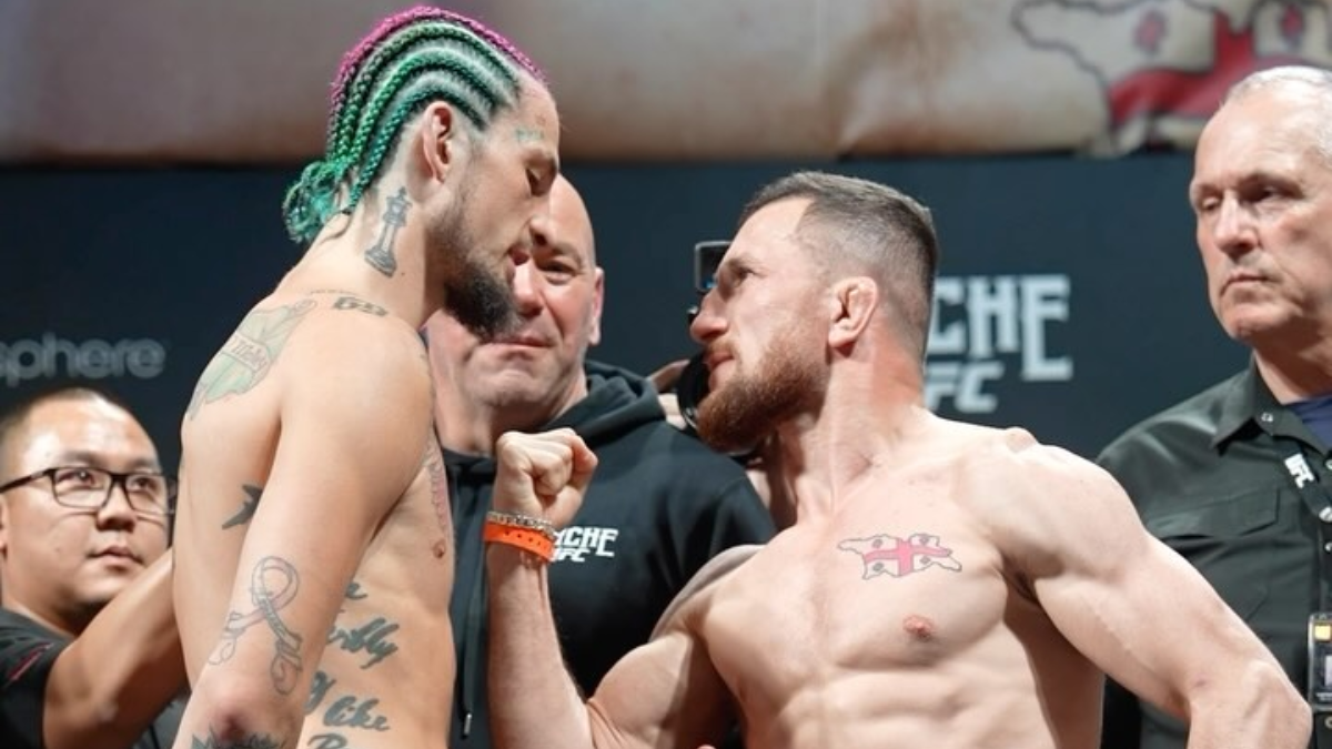 Watch Merab Dvalishvili, Sean O'Malley Face Off At UFC 316 Ceremonial ...