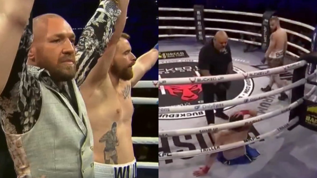 VIDEO: Oscar Willis Stops Ben 'The Bane' Davis In Battle Of MMA Media ...