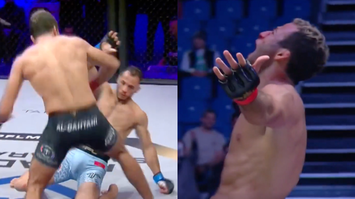 VIDEO: Abdullah Al-Qahtani Gets Knockout In Wild First-Round Brawl To ...