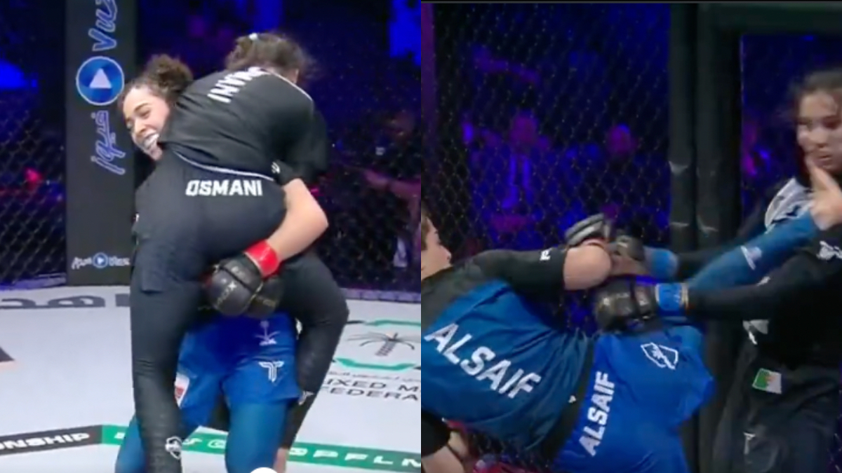 Hattan Alsaif, Saudi's First Female Fighter, Stays Undefeated With Knockout At PFL World ...