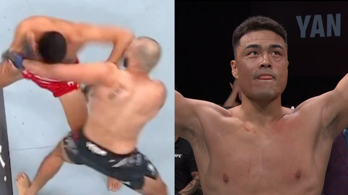 VIDEO: Zhang Mingyang Lands 18th First-Round Finish At UFC Macau