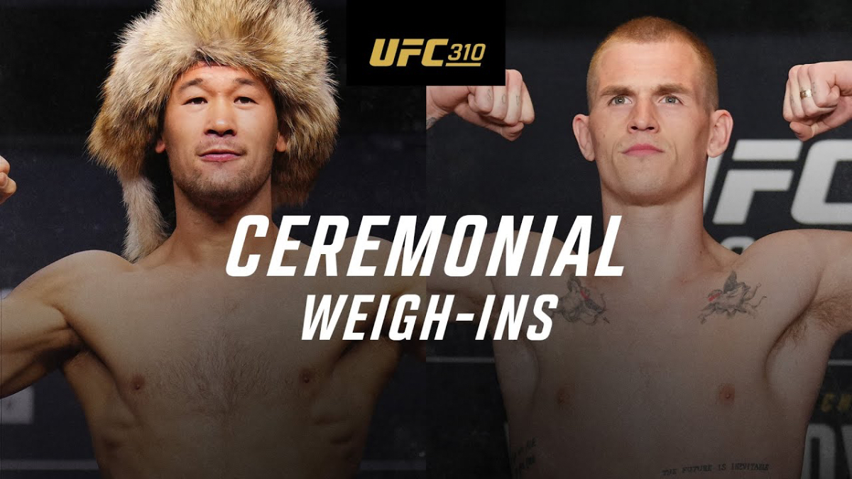 UFC 310: Pantoja vs. Asakura Ceremonial Weigh-In Live Stream