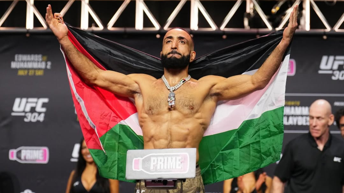 Belal Muhammad Gets Palestine Flag Added To UFC Profile After Dana ...