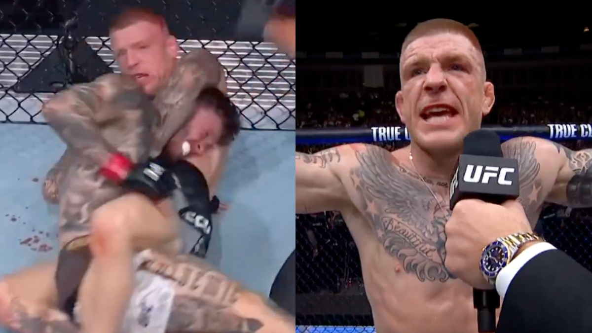 Dustin Poirier Reacts As Teammate 'Jumps The Gilly' To Land UFC London ...