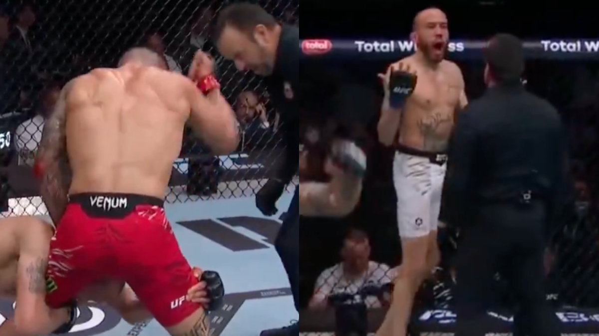 Dan Ige Overcomes Opponent's Huge Height Advantage To Secure ...