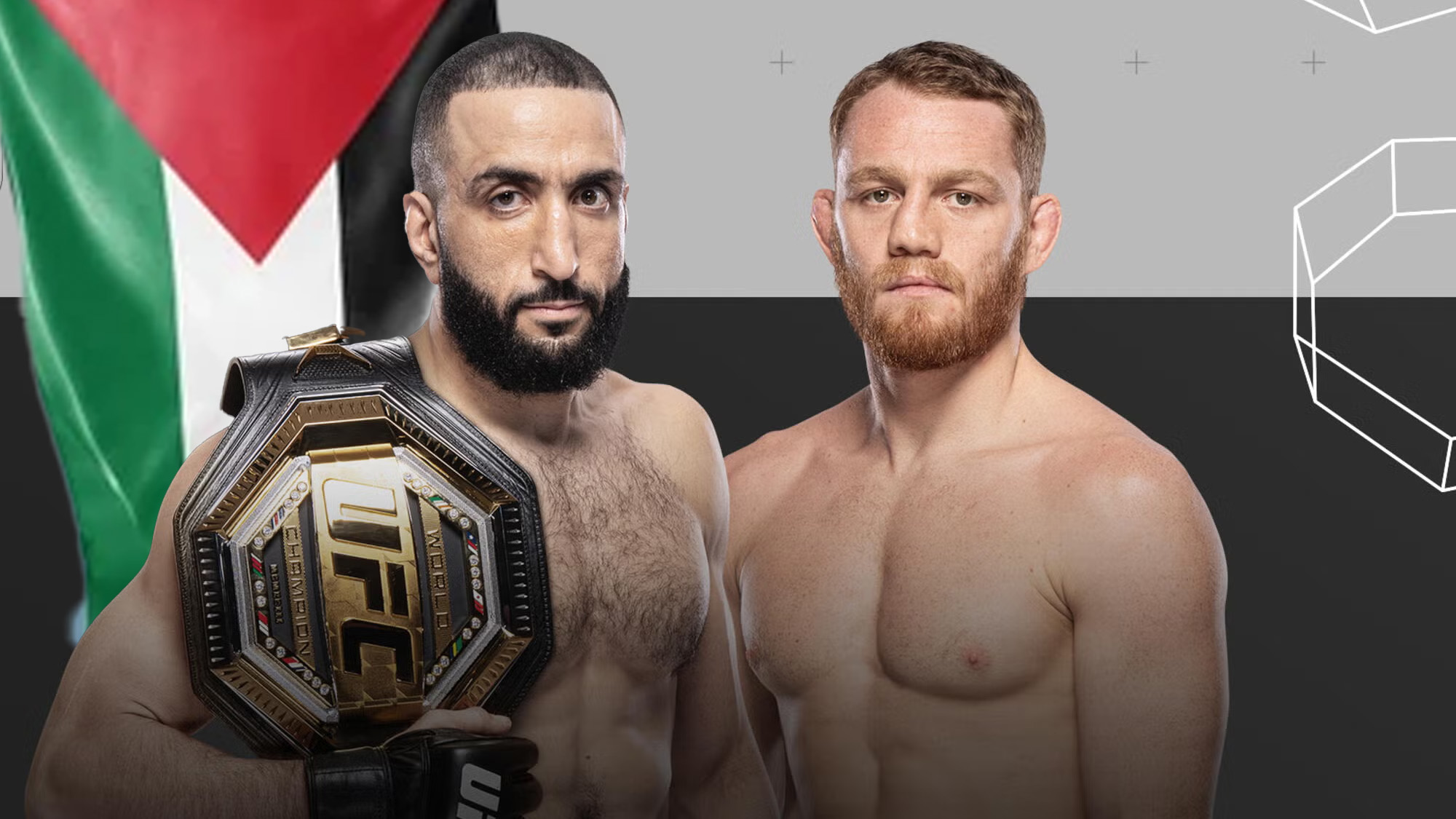 UFC Champion Belal Muhammad Vows to Raise Palestinian Flag in Montreal ...