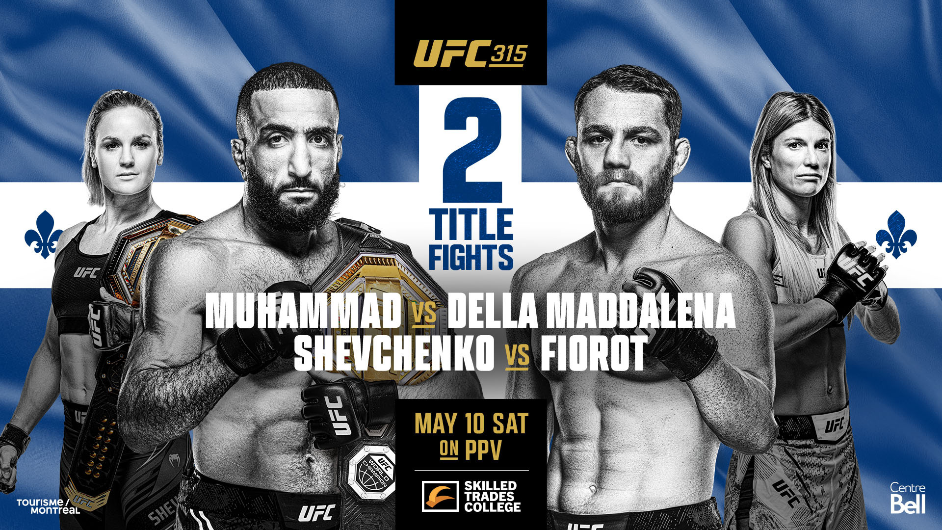 UFC 315 Results & Highlights: Jack Della Maddalena Decisions Belal ...