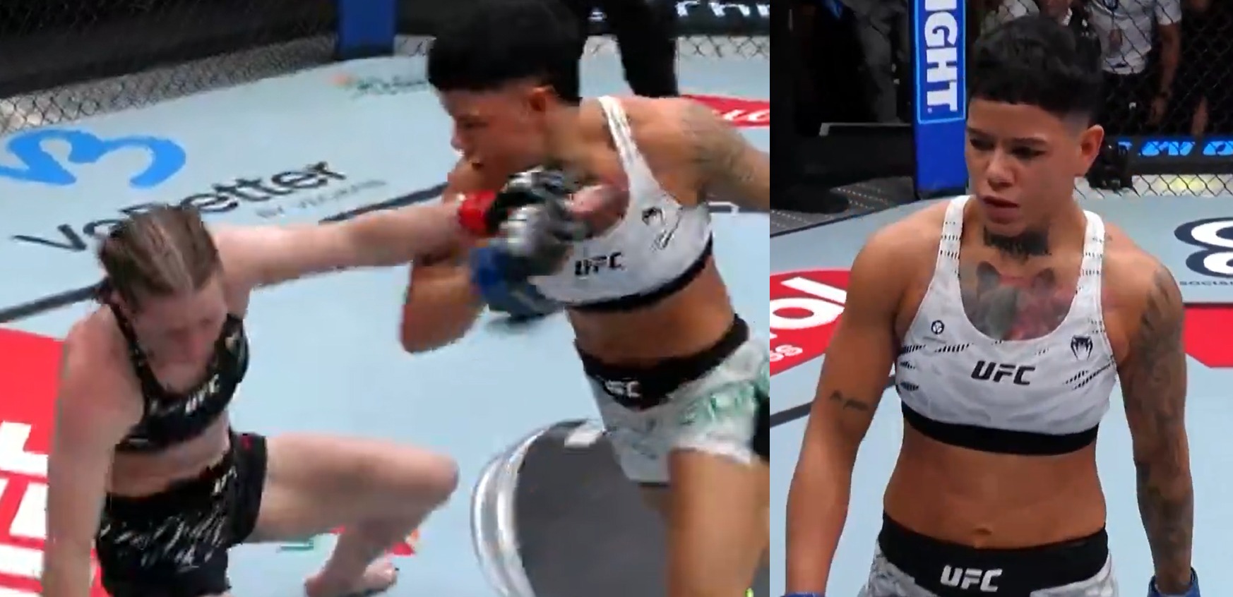 'This Woman Is A Menace' - Fans React To Denise Gomes Bulldozing Finish ...
