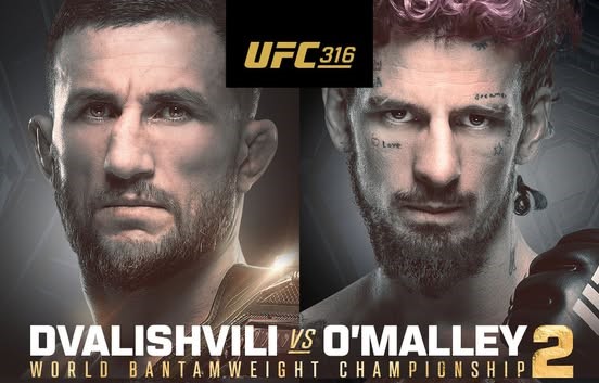 UFC 316 Results & Highlights: Merab Dvalishvili Submits Sean O’Malley ...