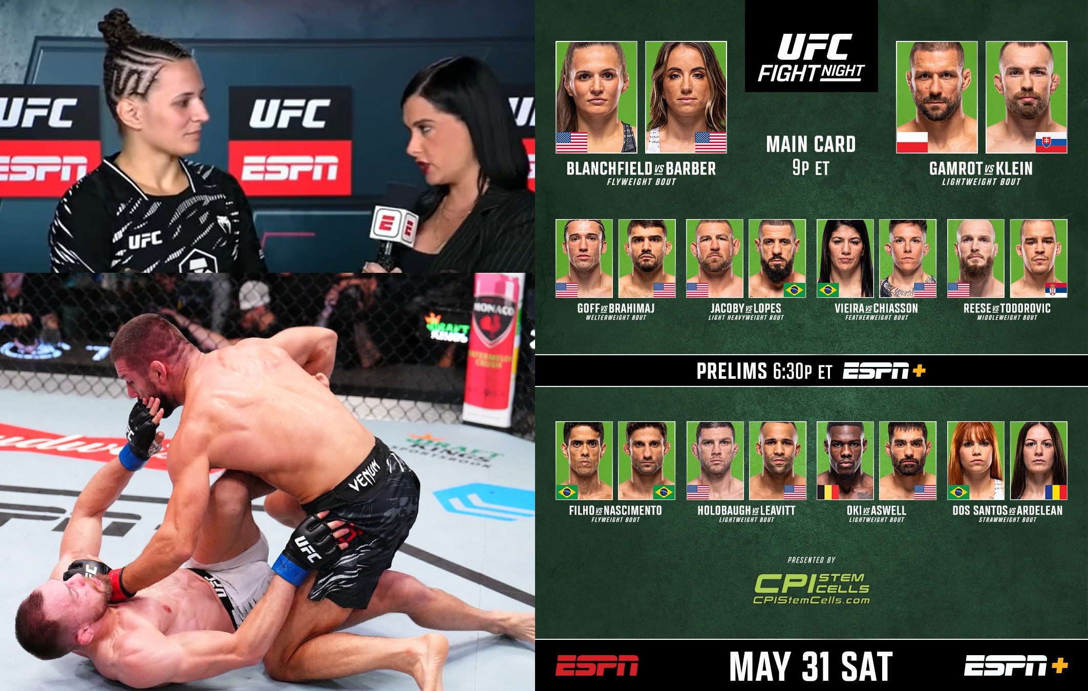 3 Hits And 3 Misses From UFC Fight Night: Erin Blanchfield vs. Maycee ...