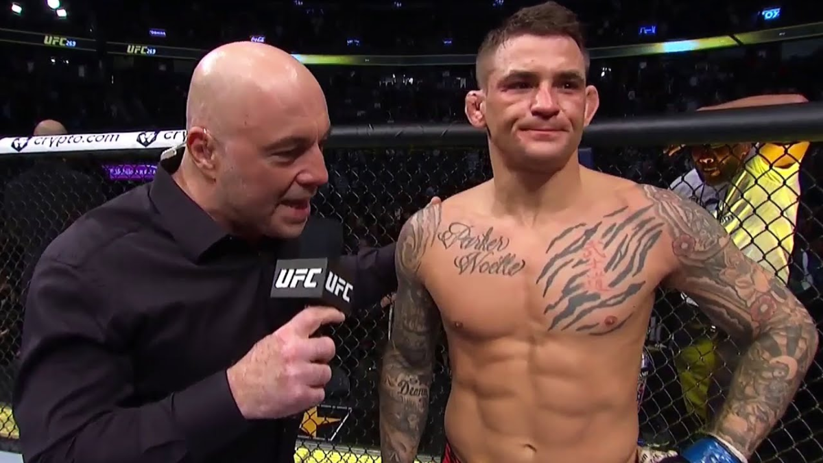 Dustin Poirier Reacts To Joe Rogan Missing His Retirement Fight At UFC 318