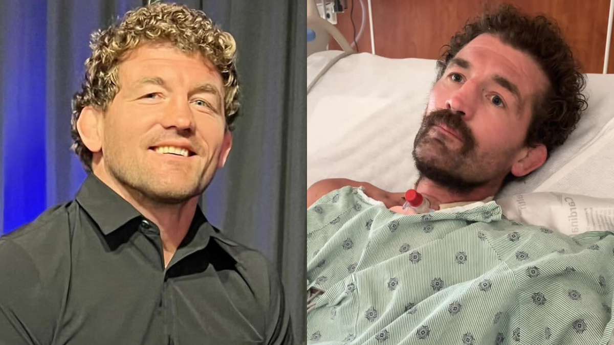 Visibly Frail Ben Askren Speaks Out From Hospital Bed After Life-Saving Lung Transplant