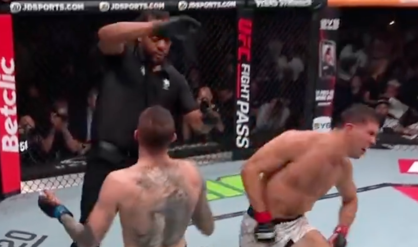 "Nah That Stoppage Was Crazy" - Fans & Fighters React To Herb Dean's ...