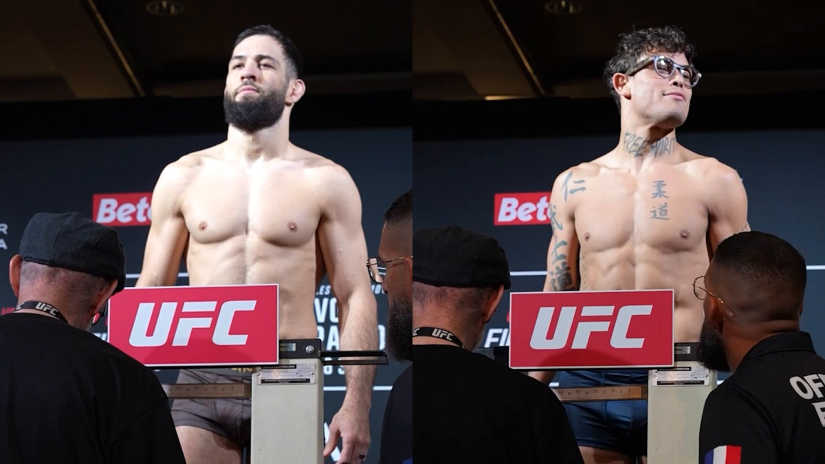 UFC Paris: Nassourdine Imavov vs. Caio Borralho Weigh-In Results | MMA News