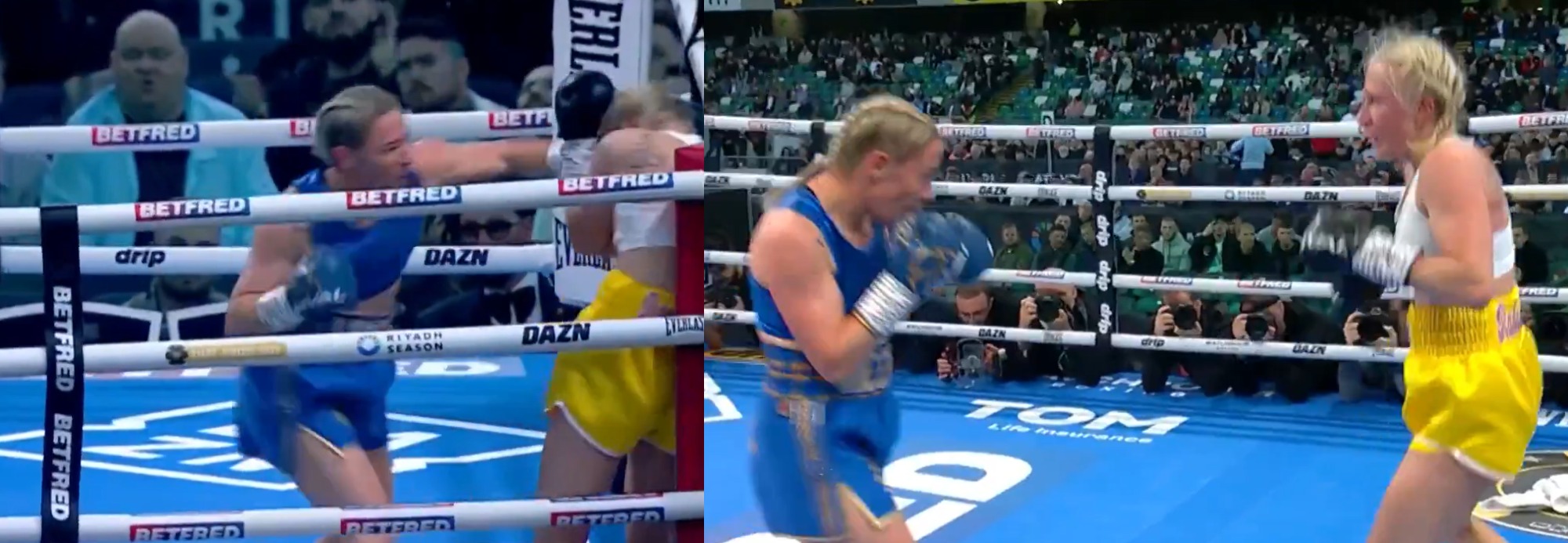 Molly McCann Wins Professional Boxing Debut, Scores Knockdown Despite ...