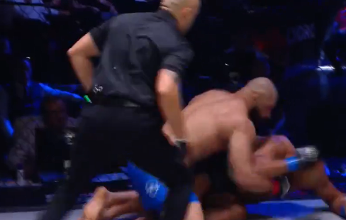 VIDEO: Pouya Rahmani Cracks Slim Trabelsi To Score Quick TKO Victory At PFL Champions Series 3