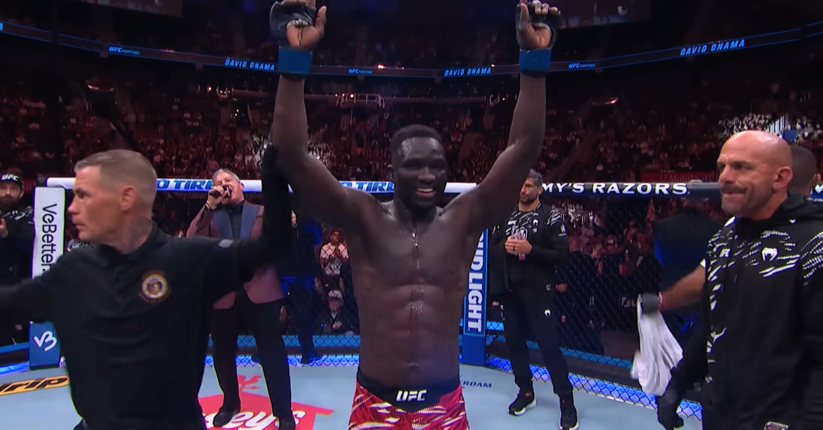 Rising UFC Featherweight David Onama Sees Steve Garcia as Gateway to ...