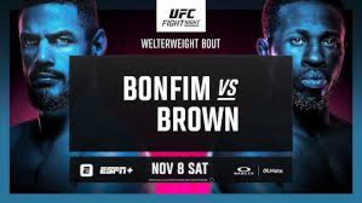 UFC Fight Night Results & Highlights: Gabriel Bonfim KO's Randy Brown ...