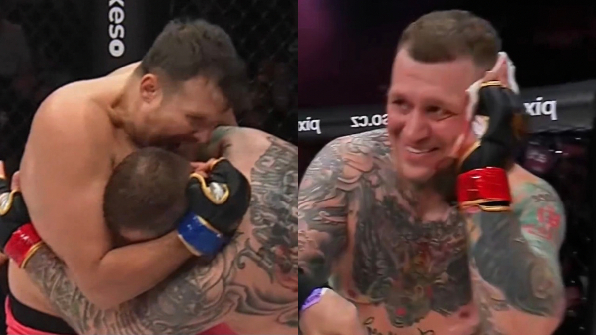 MMA Fighter Bites Opponent’s Ear, Sparks Violent Fan Attack at Czech ...